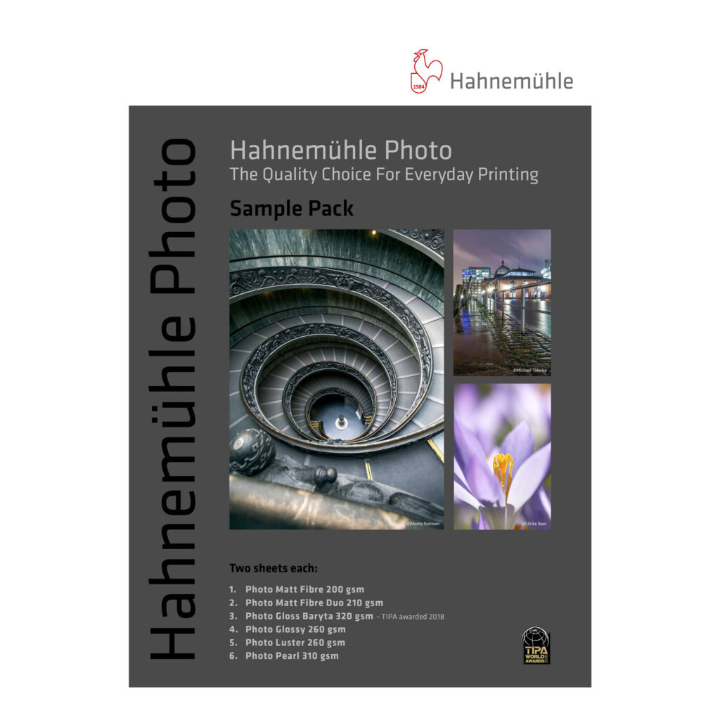 Hahnemühle Photo Sample Pack A4 | 14 Sheets | Online Paper