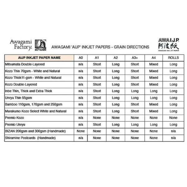 Awagami Murakumo Kozo Select Natural 42gsm - Online Paper